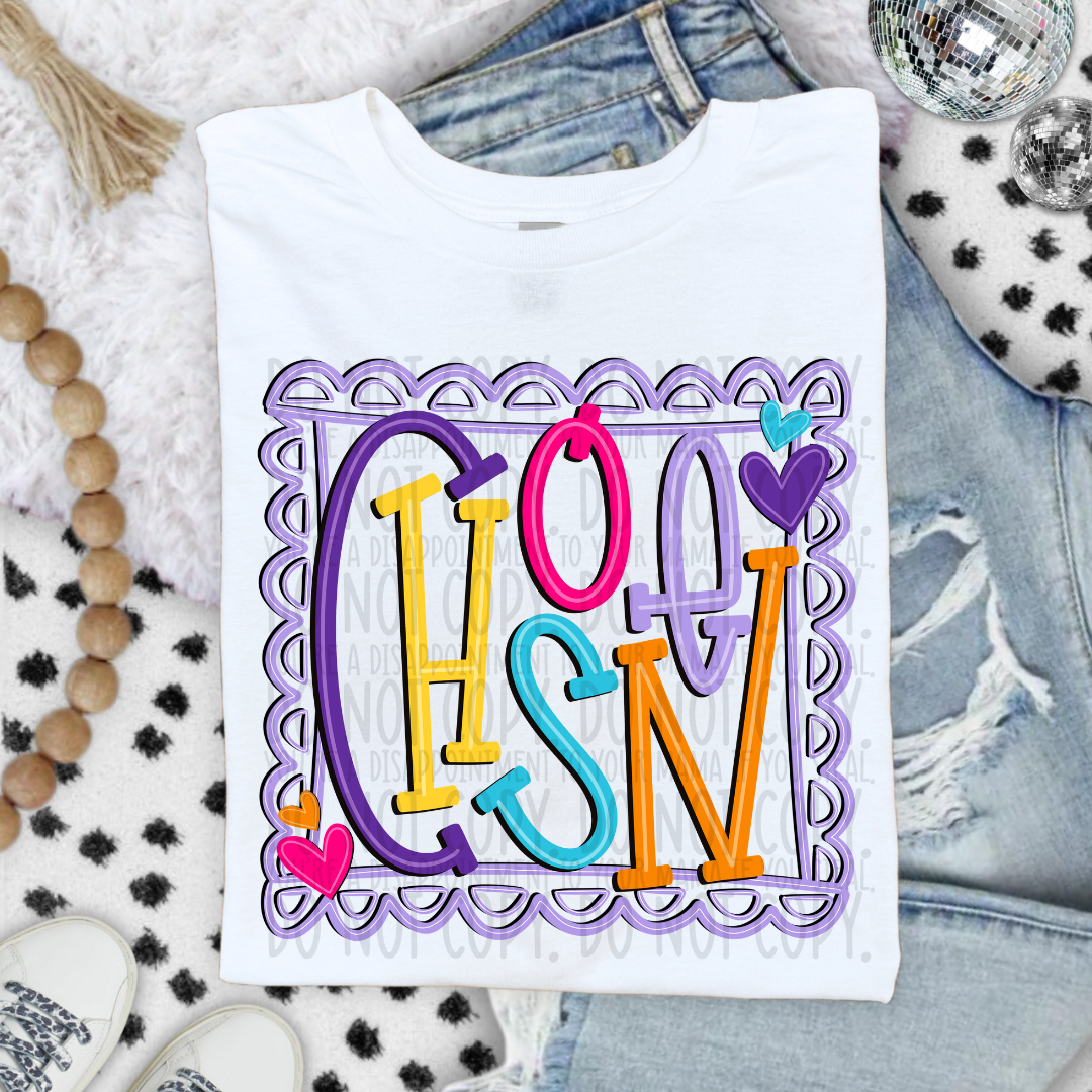 Chosen - DTF Print – Turtle Dane Co