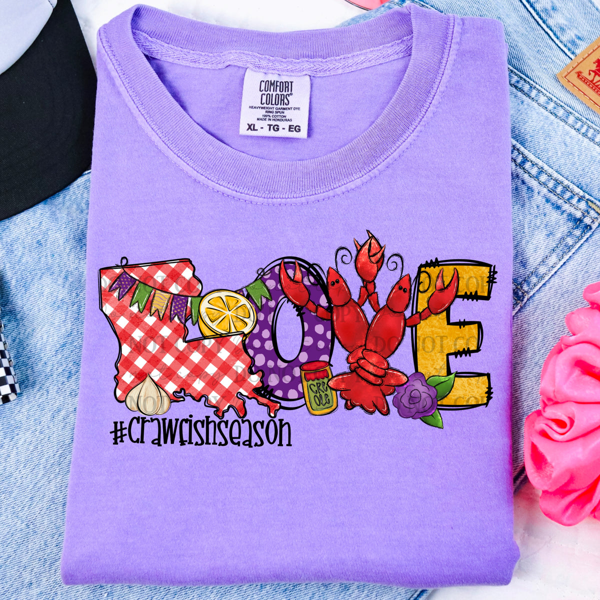 Crawfish Season - DTF Print – Turtle Dane Co