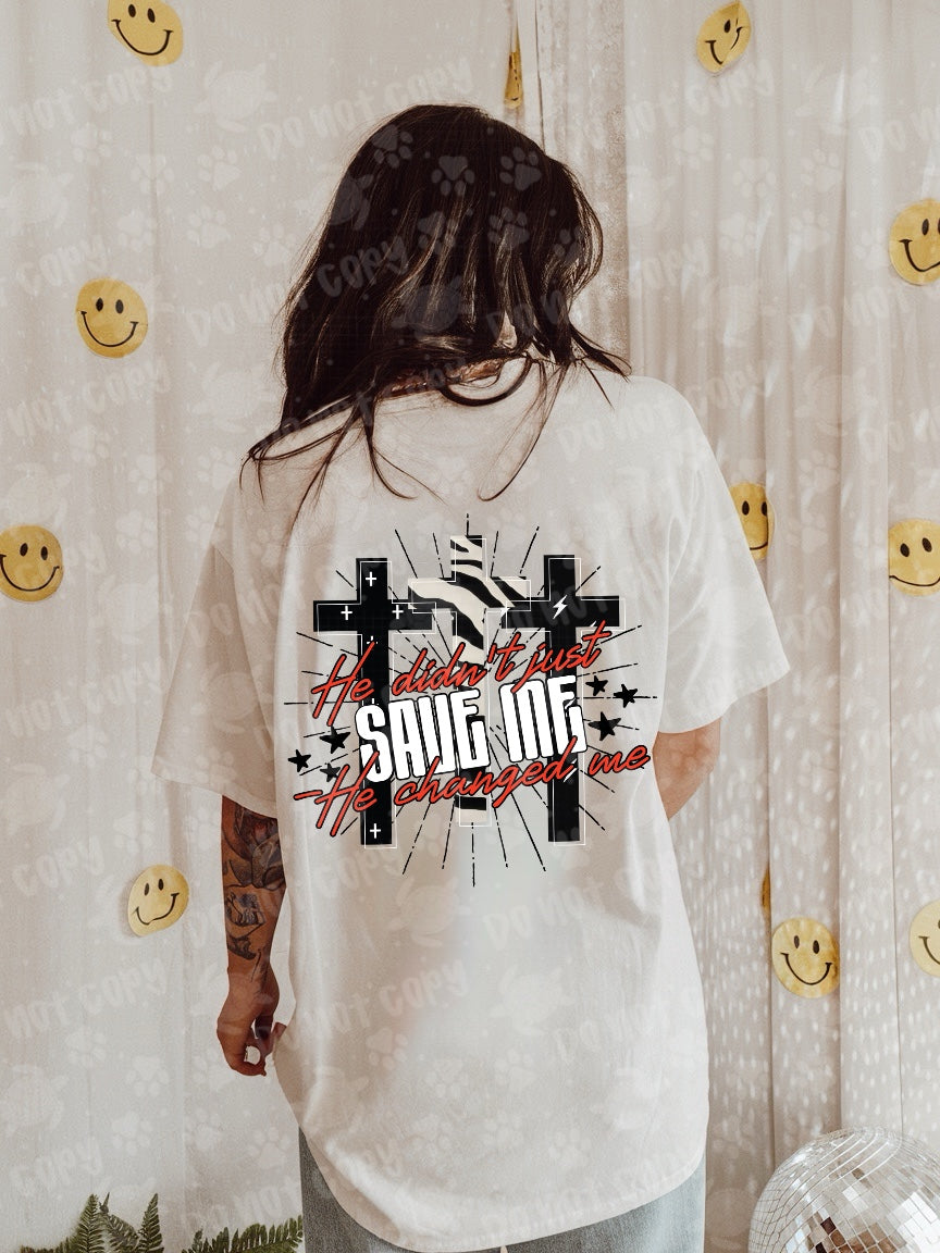 He Changed Me - DTF Print – Turtle Dane Co