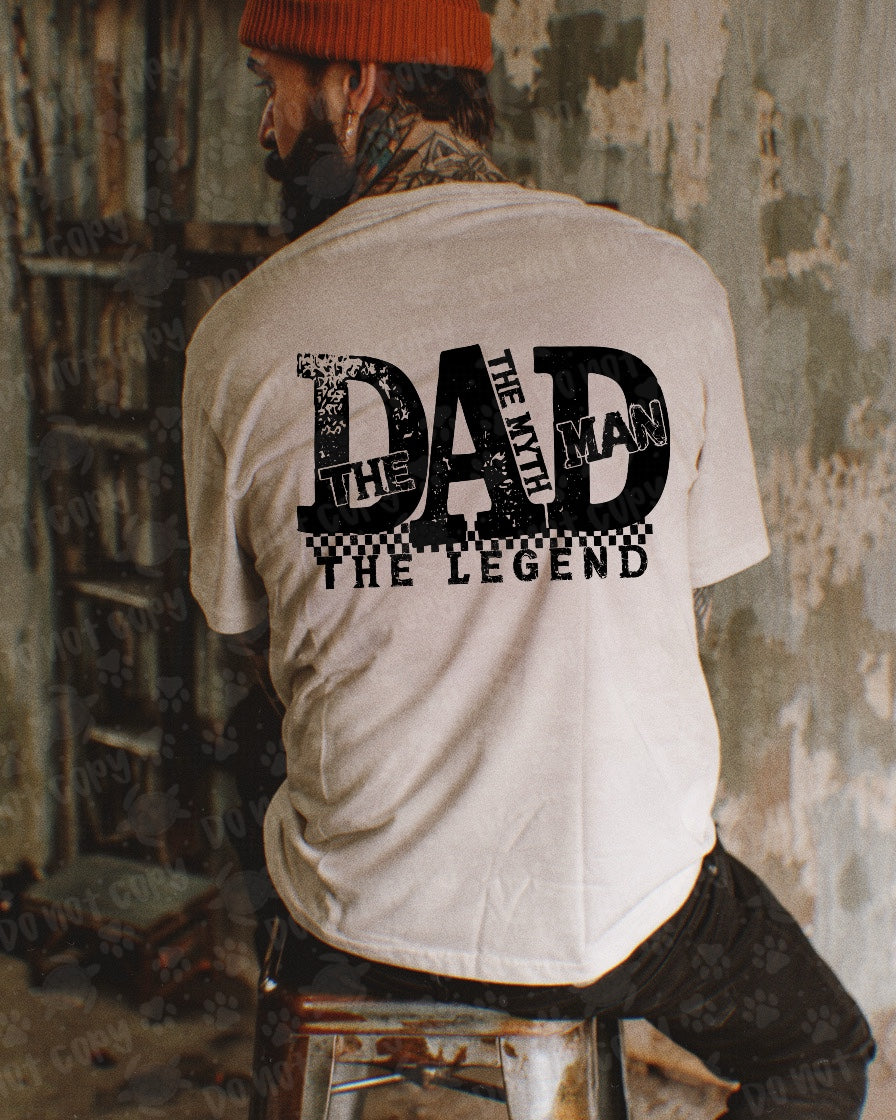 Dad The Legend - DTF Print – Turtle Dane Co