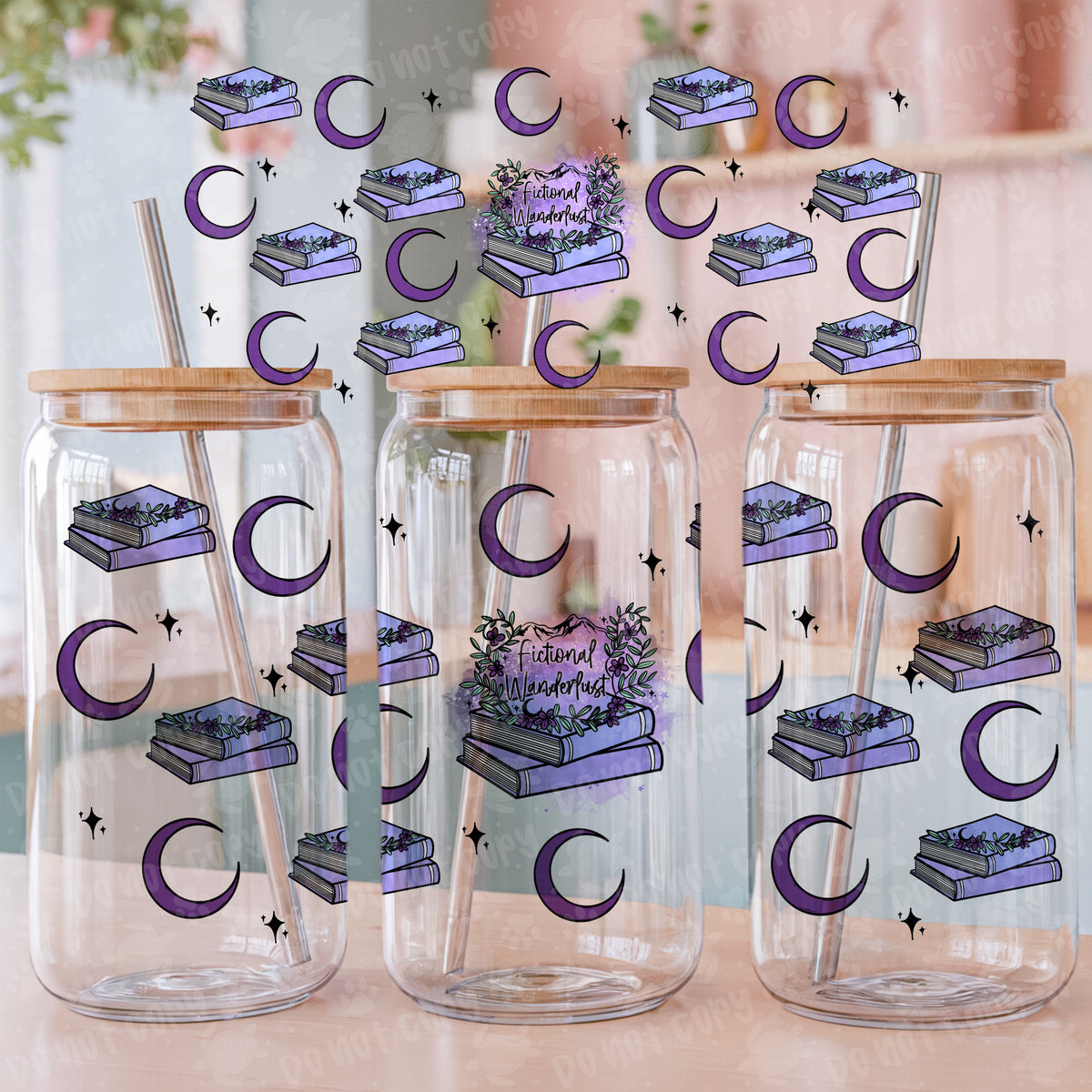 Fictional Wanderlust - UV DTF – Turtle Dane Co