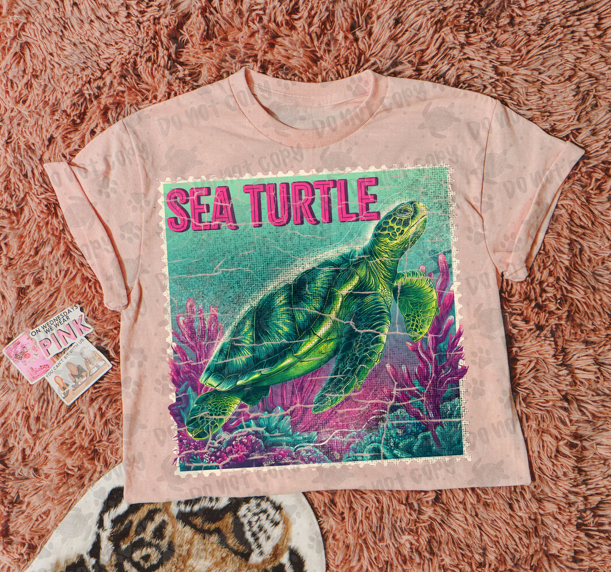 Sea Turtle - DTF Print – Turtle Dane Co