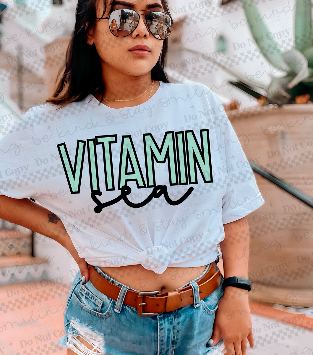 Vitamin Sea - DTF Print – Turtle Dane Co