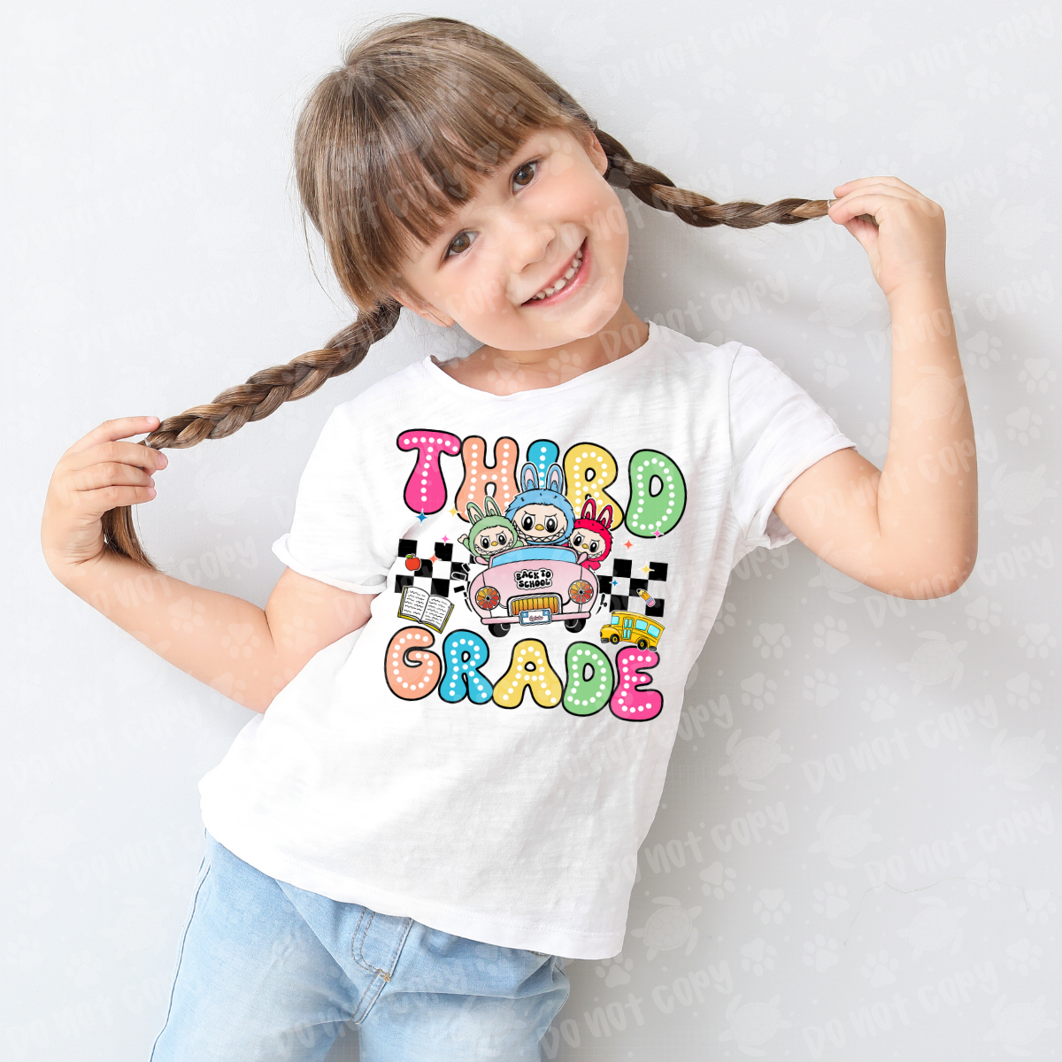 Third Grade - DTF Print – Turtle Dane Co
