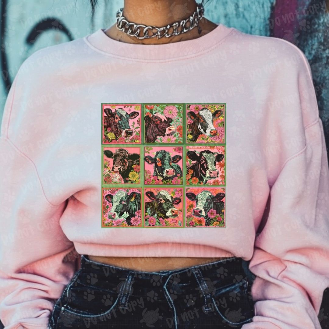 Cow - DTF Print – Turtle Dane Co