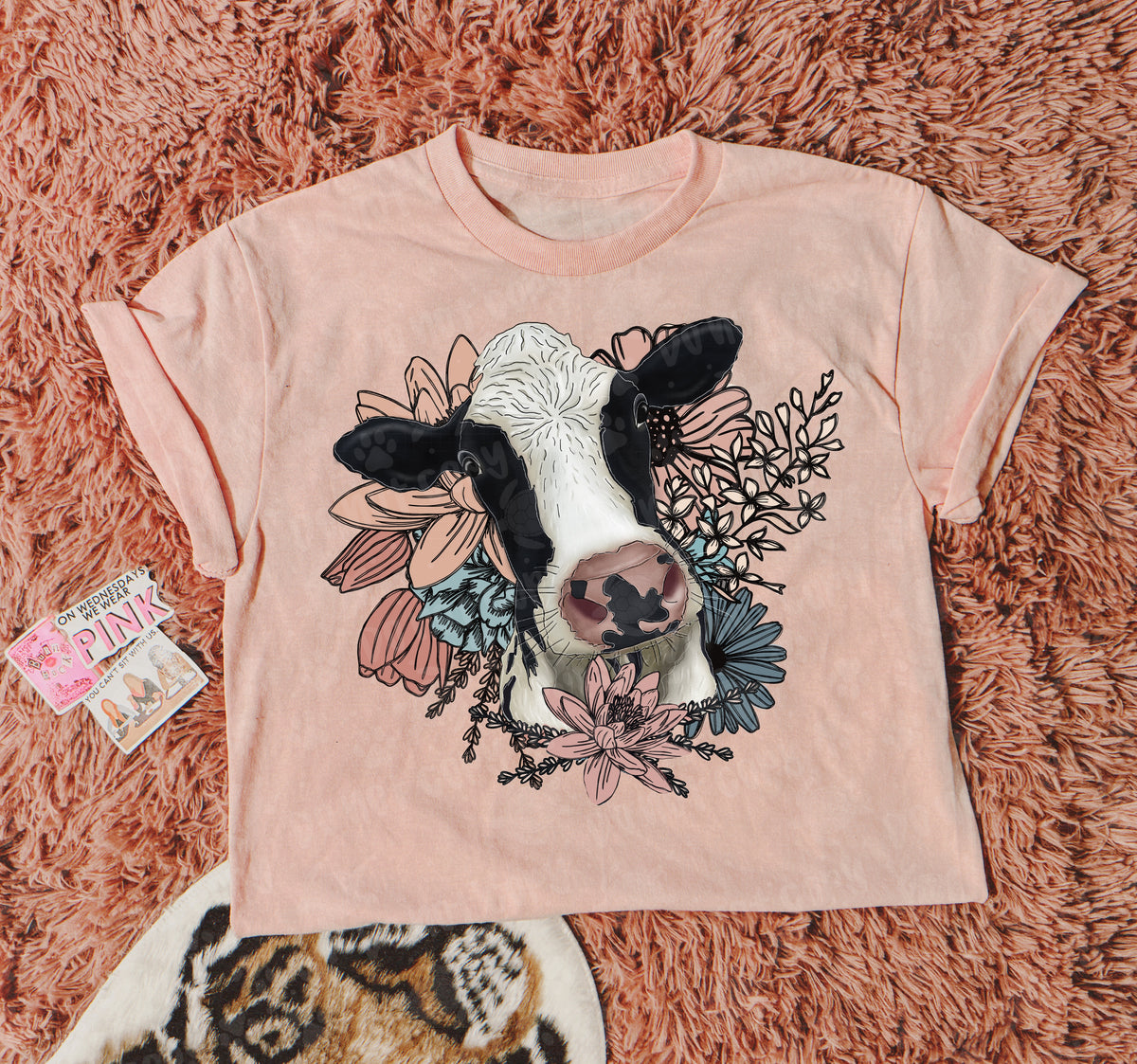 Cow - DTF Print – Turtle Dane Co