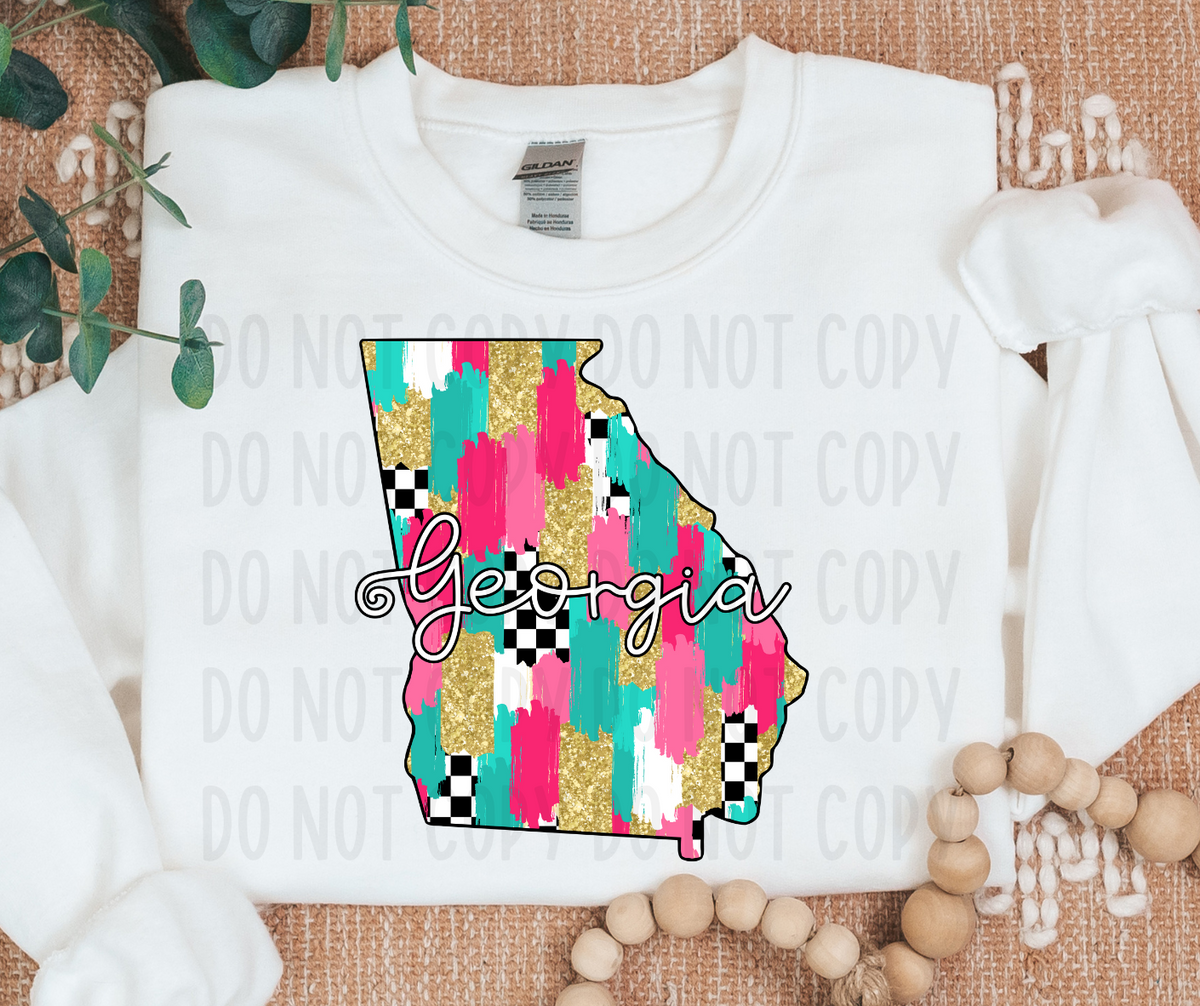 Georgia - DTF Print – Turtle Dane Co