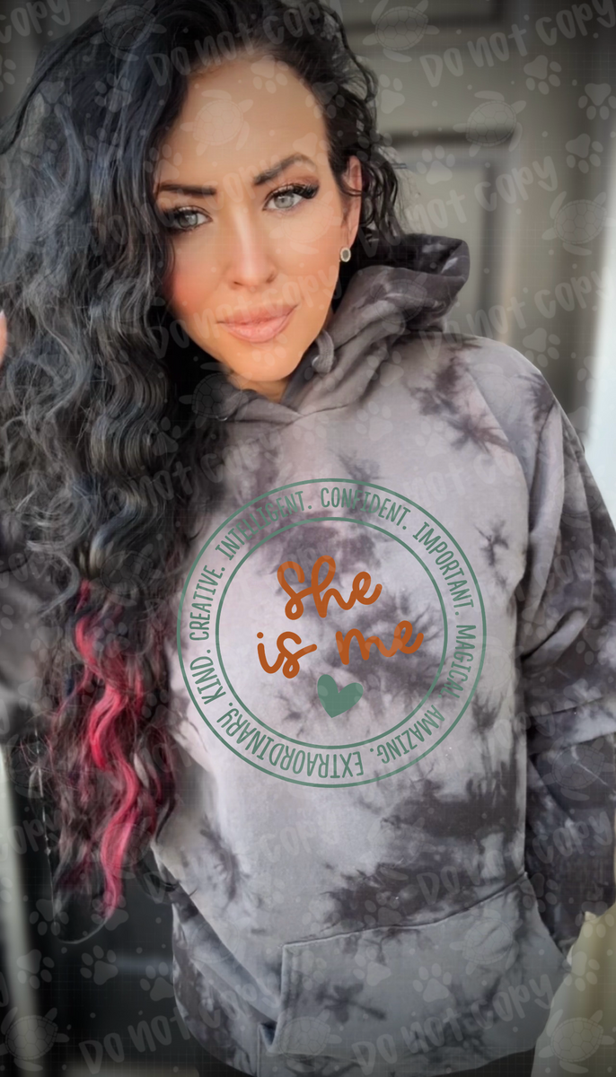 She Is Me - DTF Print – Turtle Dane Co