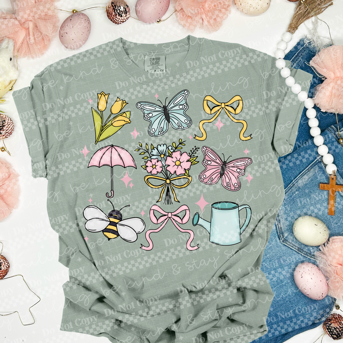 Spring Clipart - DTF Print – Turtle Dane Co