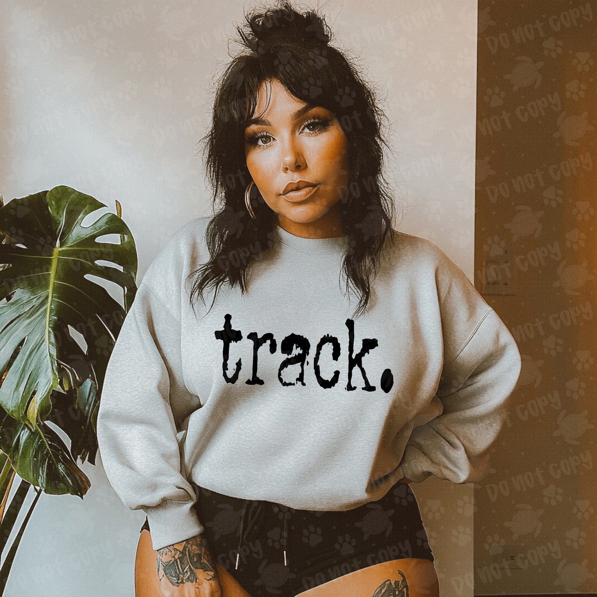 Track Typography - DTF Print – Turtle Dane Co