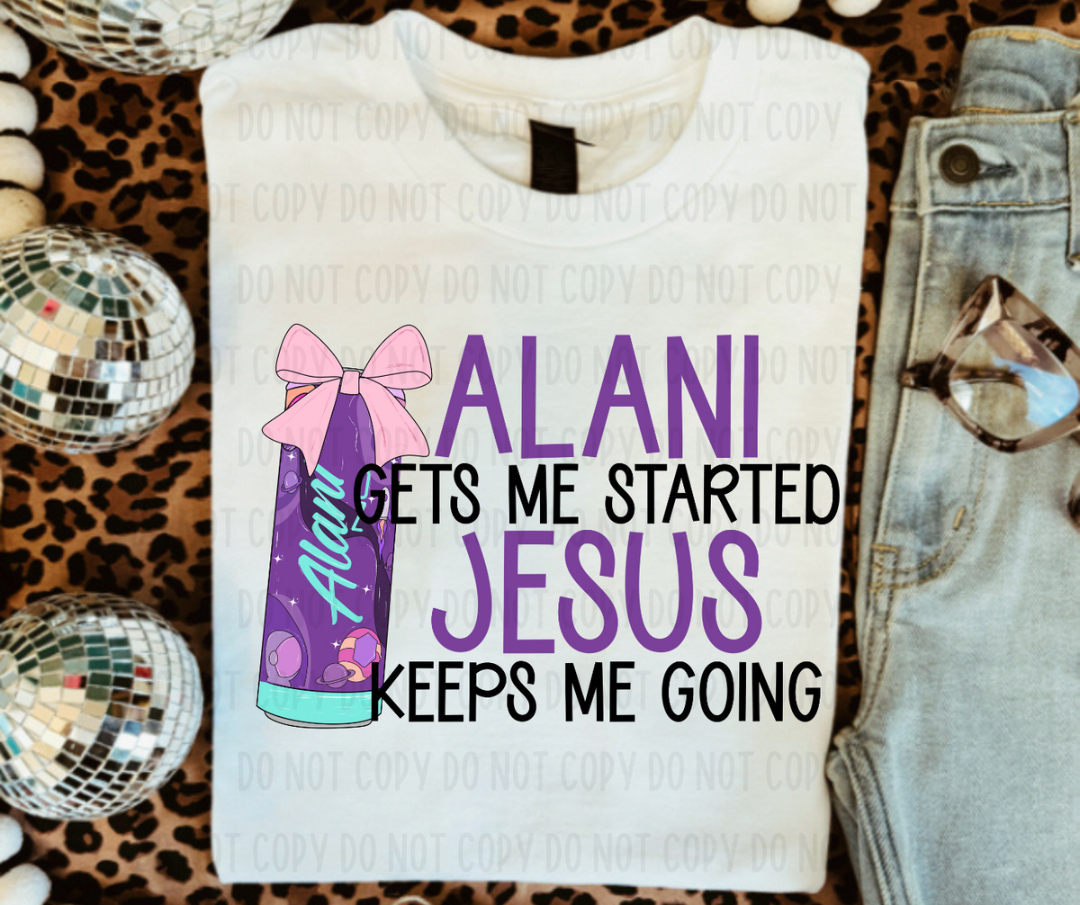 Alani Space - DTF Print – Turtle Dane Co