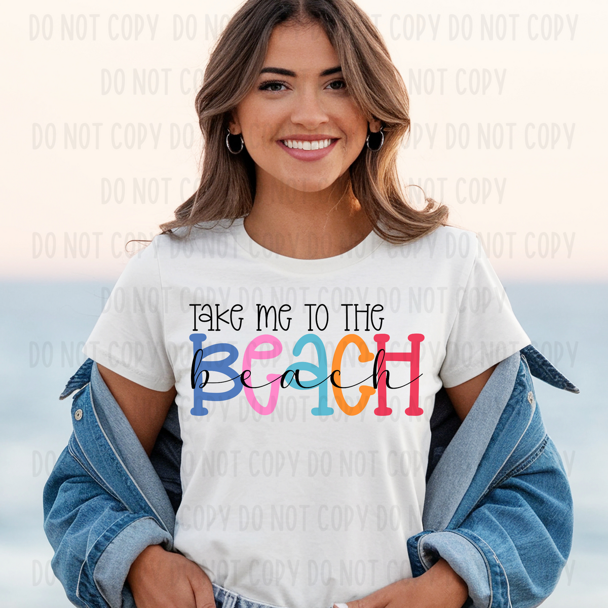 Beach - DTF Print – Turtle Dane Co