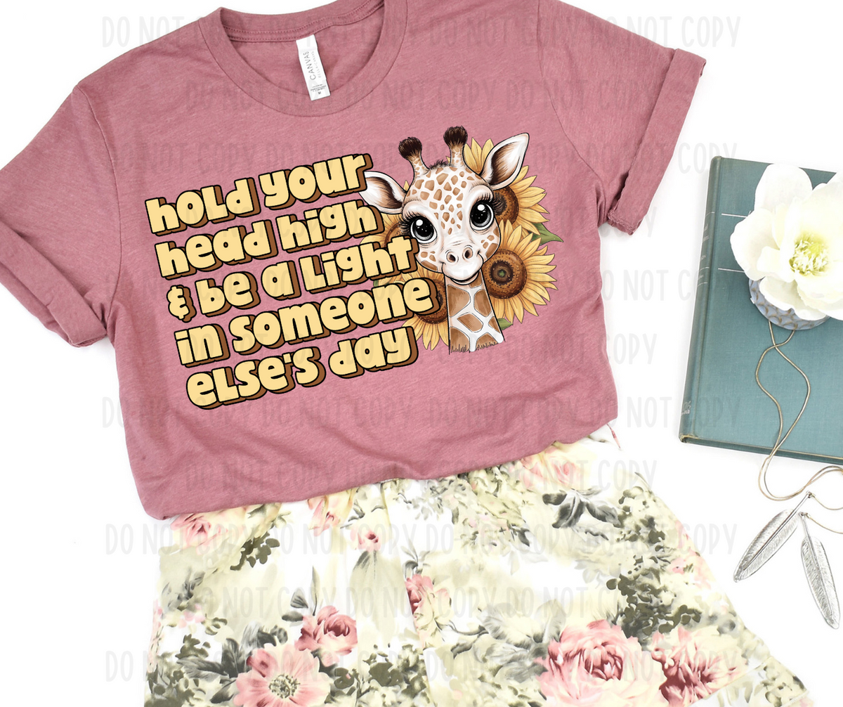 Hold Your Head High - DTF Print – Turtle Dane Co