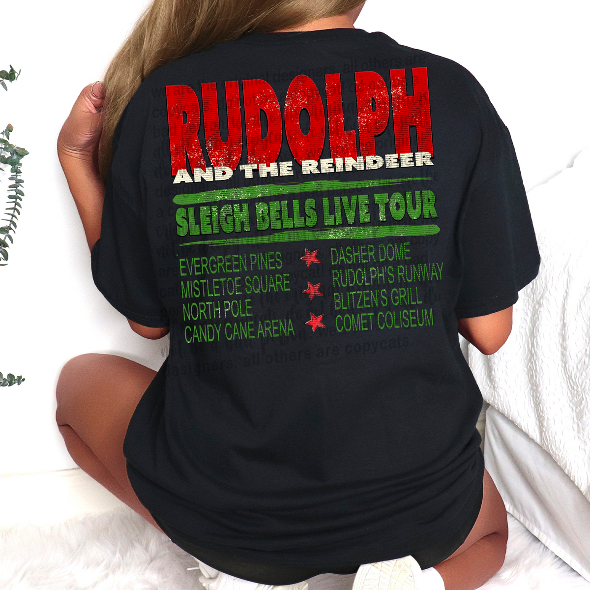 Rudolph - DTF Print – Turtle Dane Co