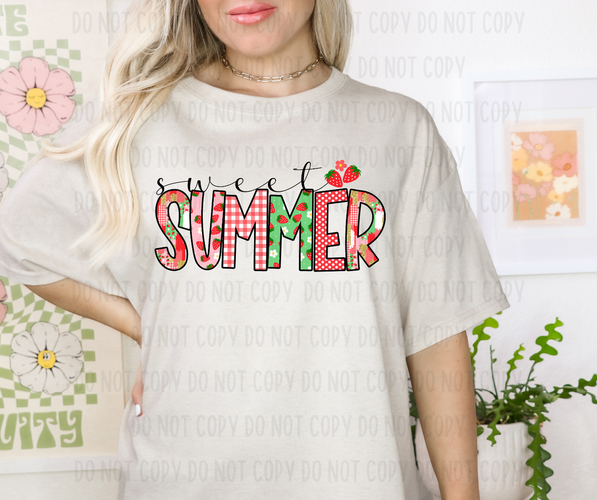 Sweet Summer - DTF Print – Turtle Dane Co